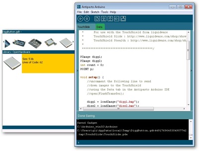 Antipasto Hardware Blog: A Digg Button for the Arduino